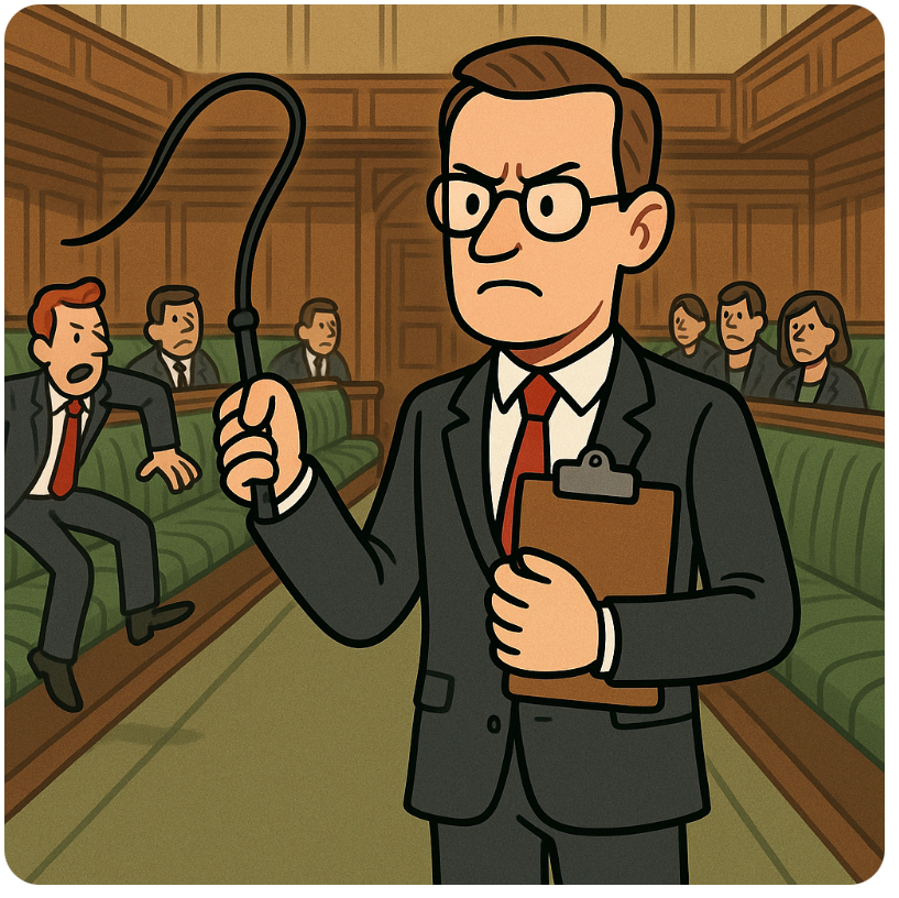 Jonathan Reynolds: The New Chief Whip, Armed with Clipboard and Passive ...