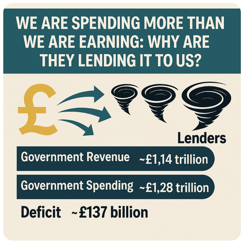 We Are Spending More Than We Are Earning: Why Are They Still Lending to ...