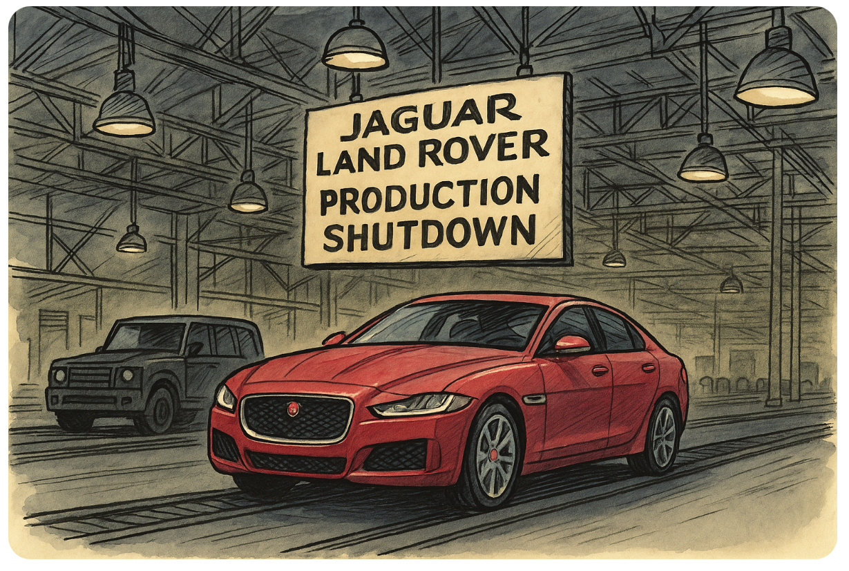 Engines Stalled: Jaguar Land Rover’s Crisis Hits the Brakes – Chameleon ...