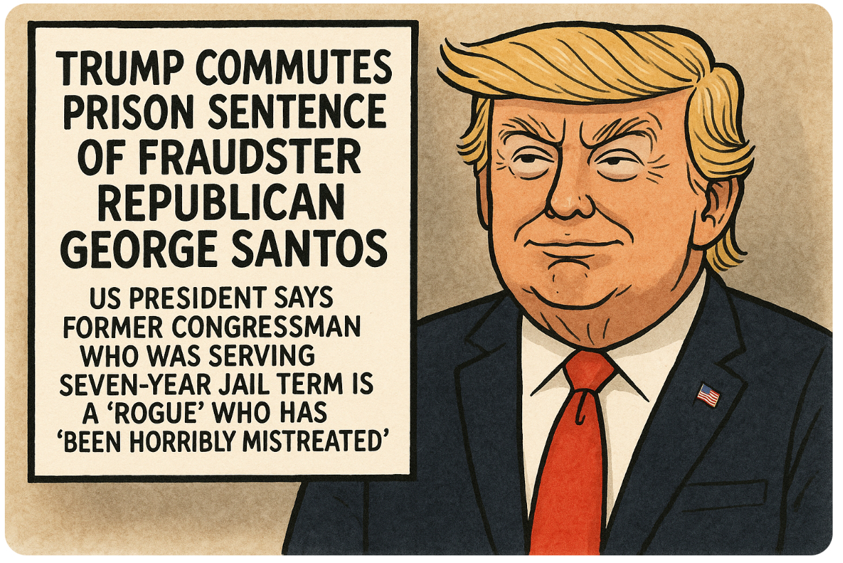 🧾 The Pardoned Pinocchio: Trump Rescues His Favourite Fraudster ...