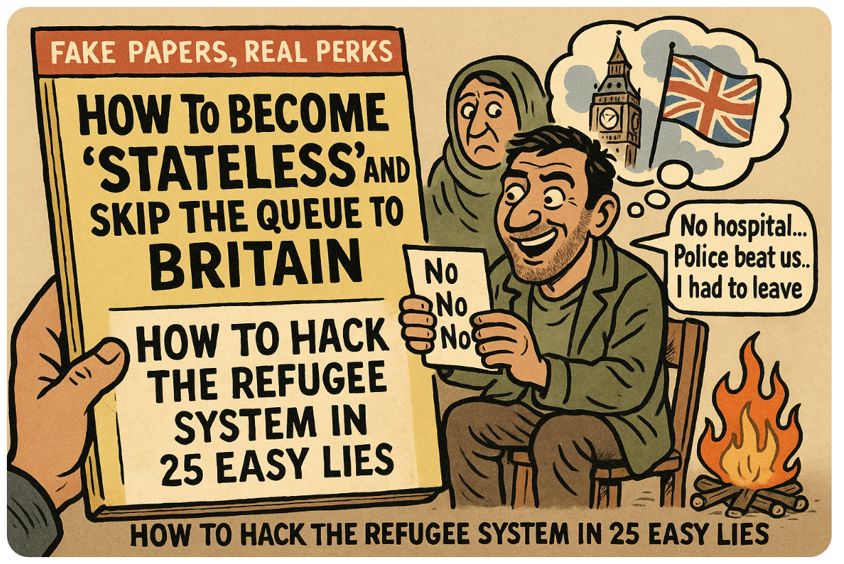 Fake Papers, Real Perks: How to Become ‘Stateless’ and Skip the Queue ...