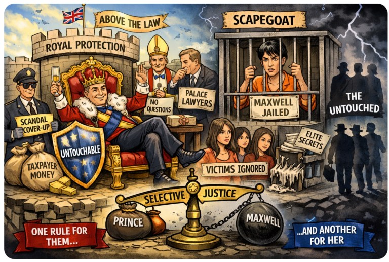 The Crown and the Cloak: Prince Andrew, Power, and the Royal Shield of ...
