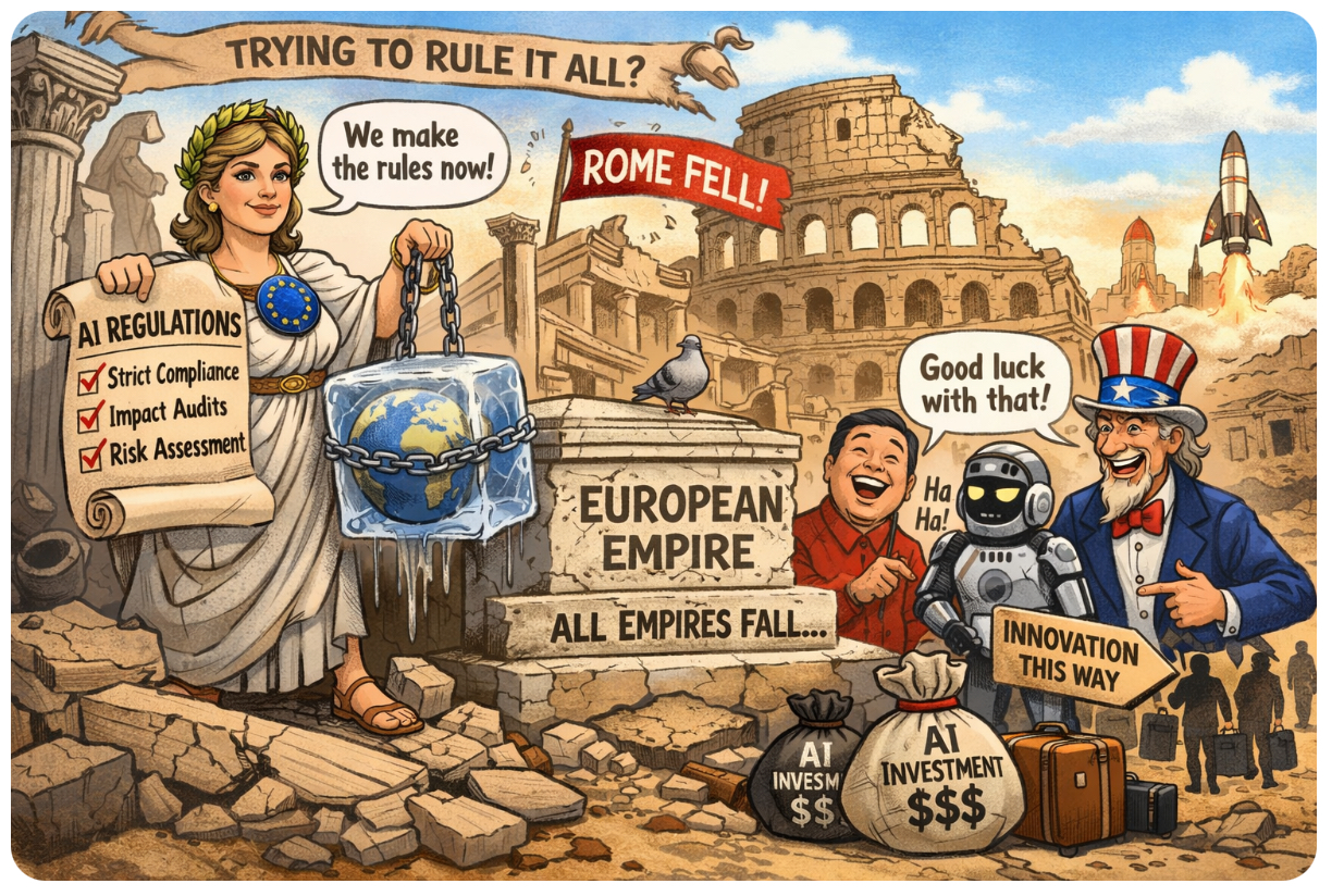 🏛️ Rome Fell Too: A Message to Europe from the Edge of the Algorithmic ...