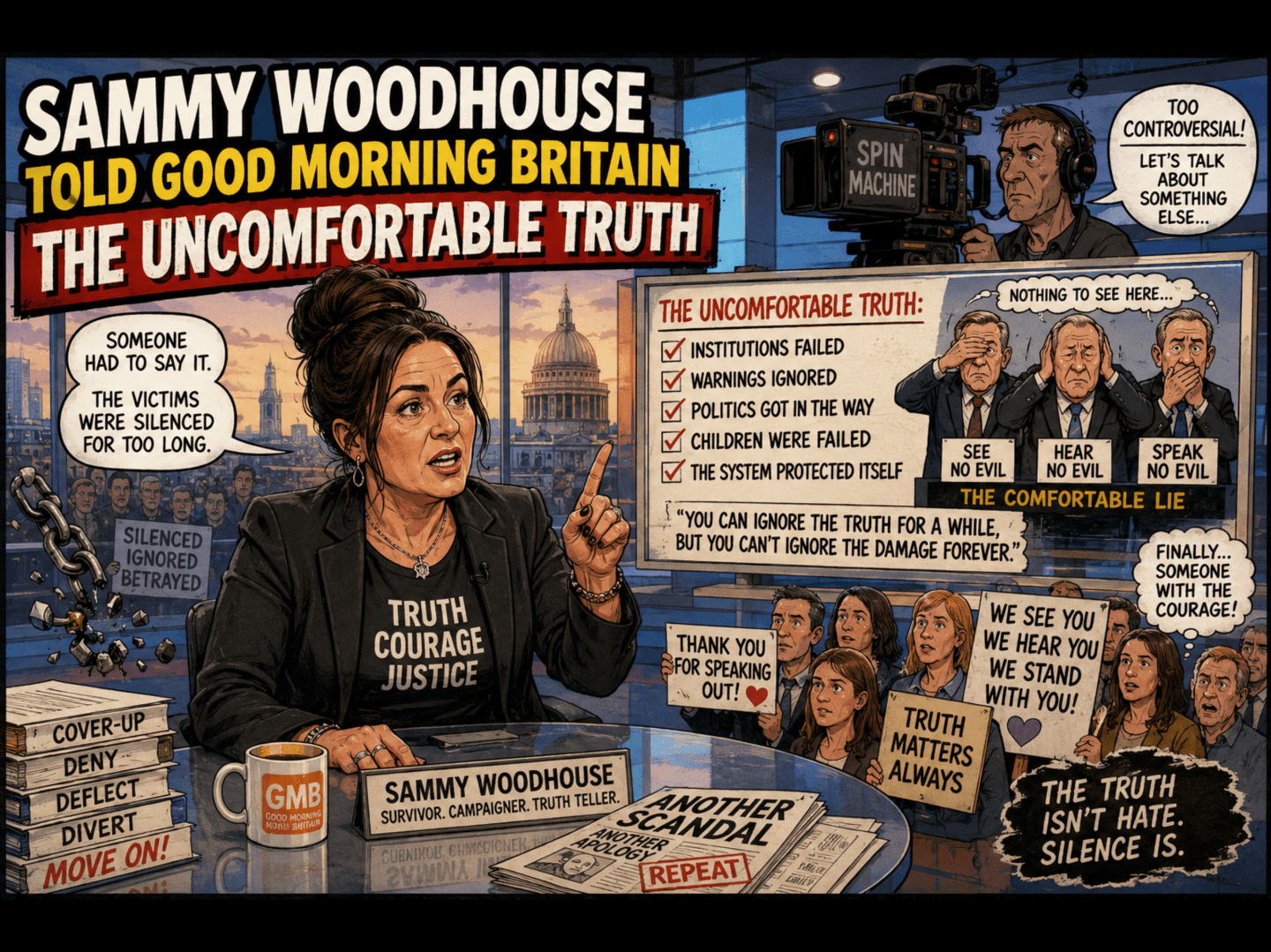 🎙️ When Silence Becomes Complicity: Sammy Woodhouse Told the ...